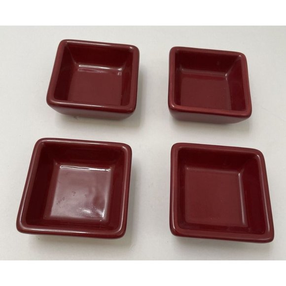 Pampered Chef | Dining | 4 Pampered Chef Simple Additions Petite Square ...